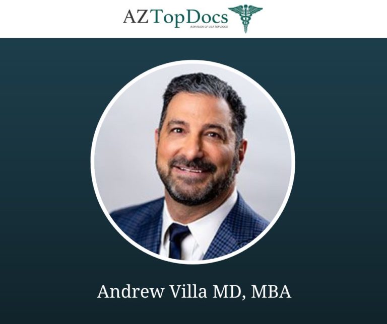 OBGYN, Andrew Villa, MD, MBA Awarded As 2025 AZ Top Doc